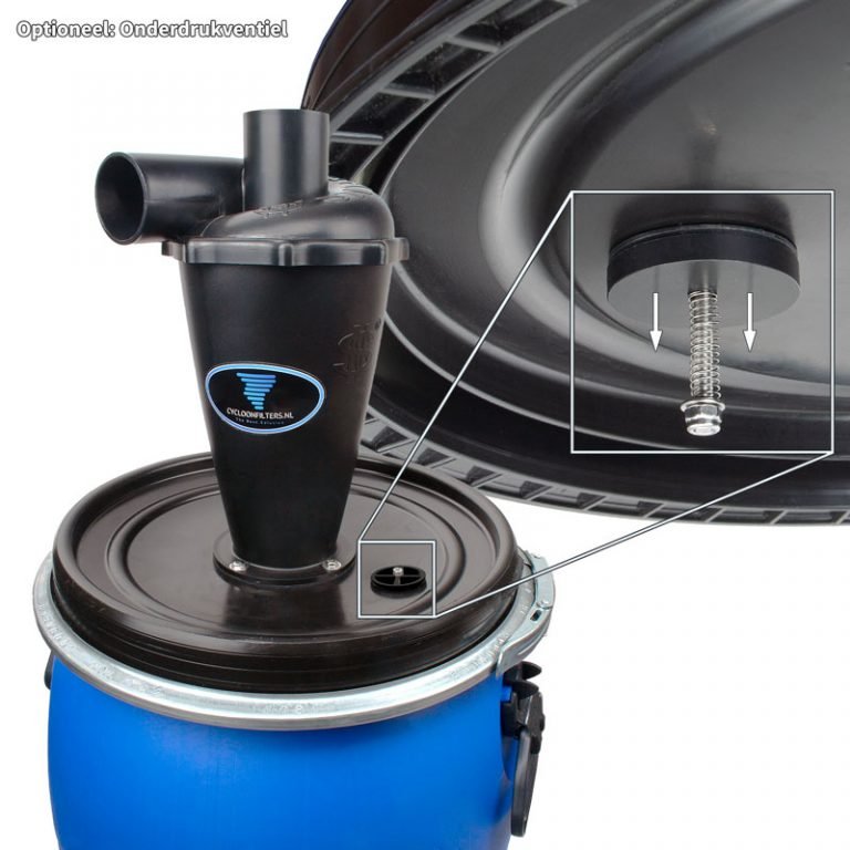 Cycloonfilter model M2 (95%) – Cycloonfilters.nl